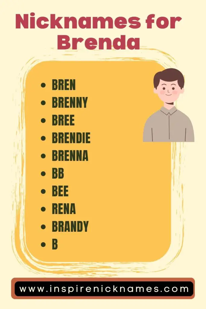 150+ Nicknames for Brenda - Fun Choices